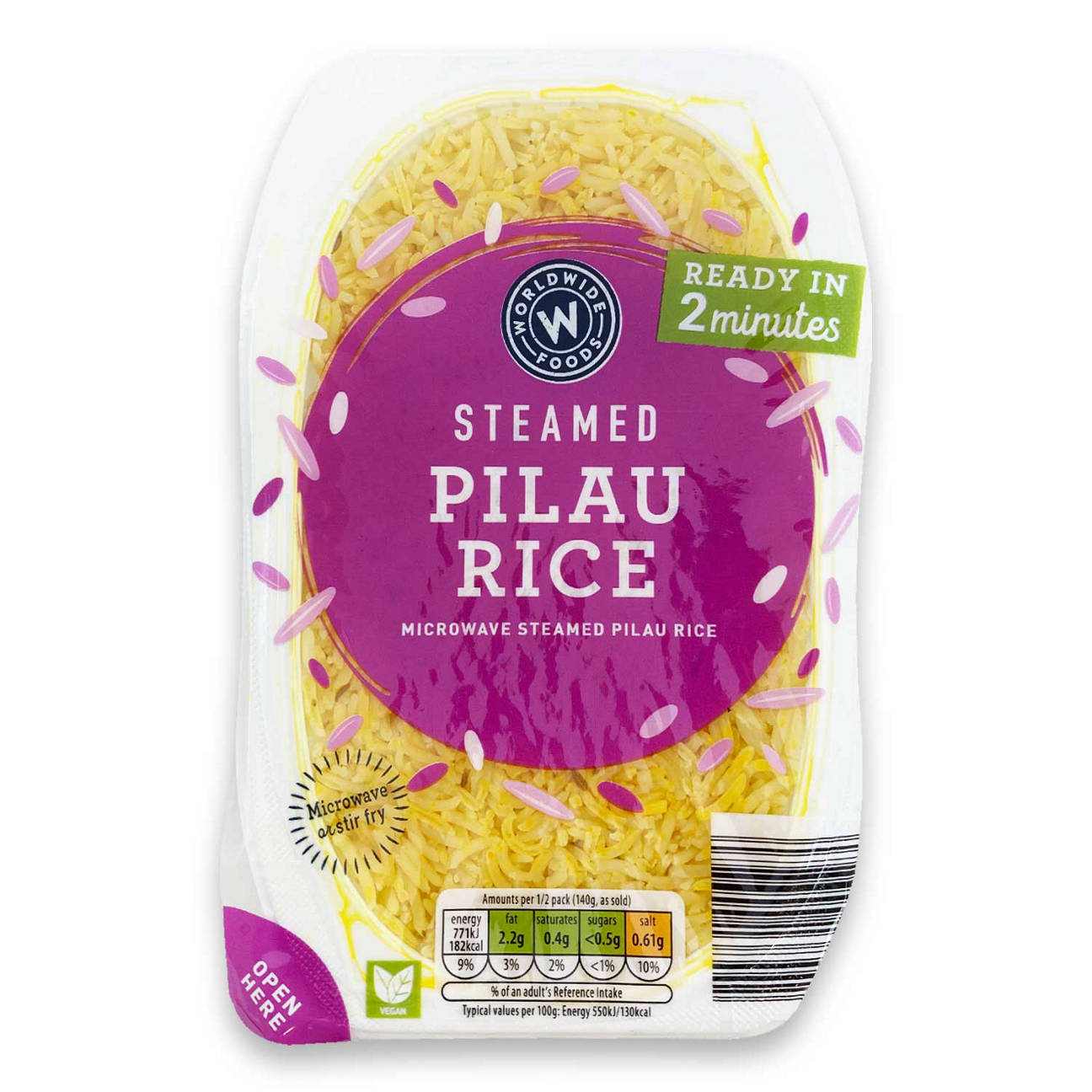 Steamed Pilau Rice | ALDI UK